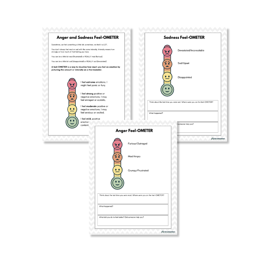 Anger & Sadness Booklet