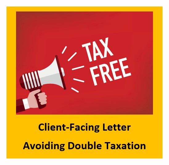 Client-Facing Letter: Avoid Double Tax on IRA Distributions