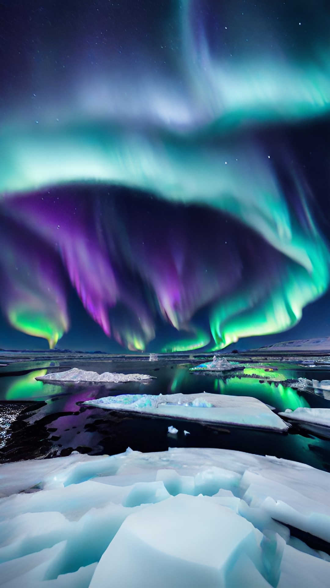 Photographing the Northern Lights at Fjallsárlón Glacier Lagoon