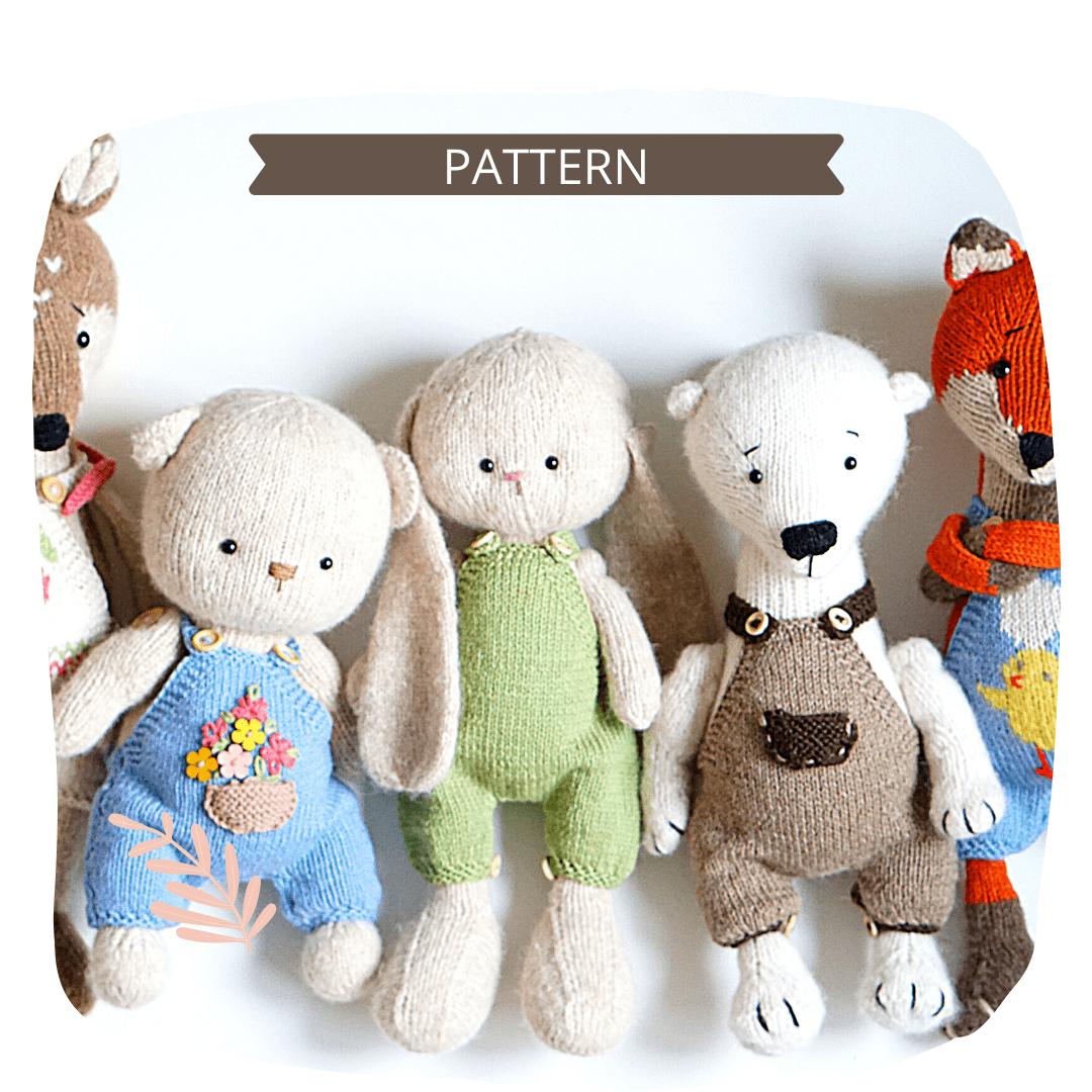 Knitting Basic Overalls Pattern
