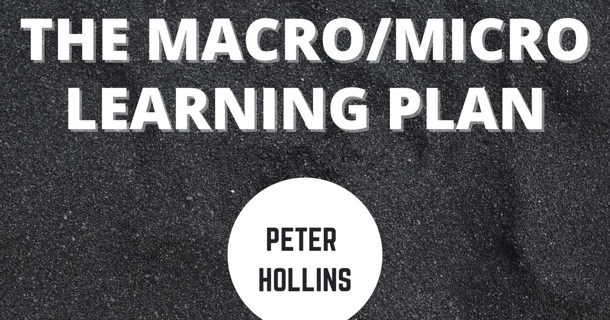 The Macro/Micro Learning Plan