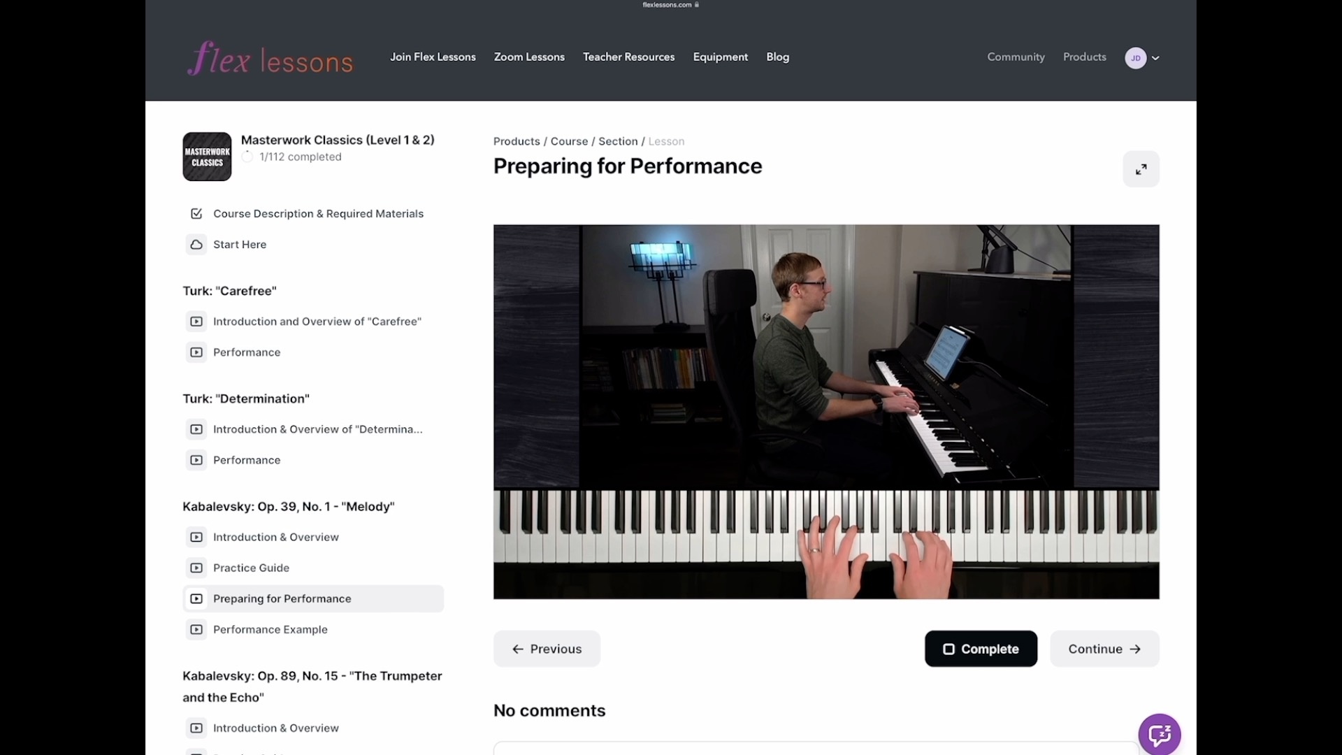 Flex Lessons: Online Classical Piano Courses & Curriculum