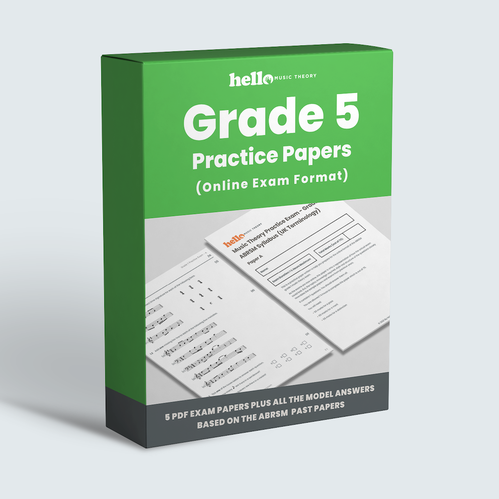 Practice Papers - Grade 5 (Online Exam Format)