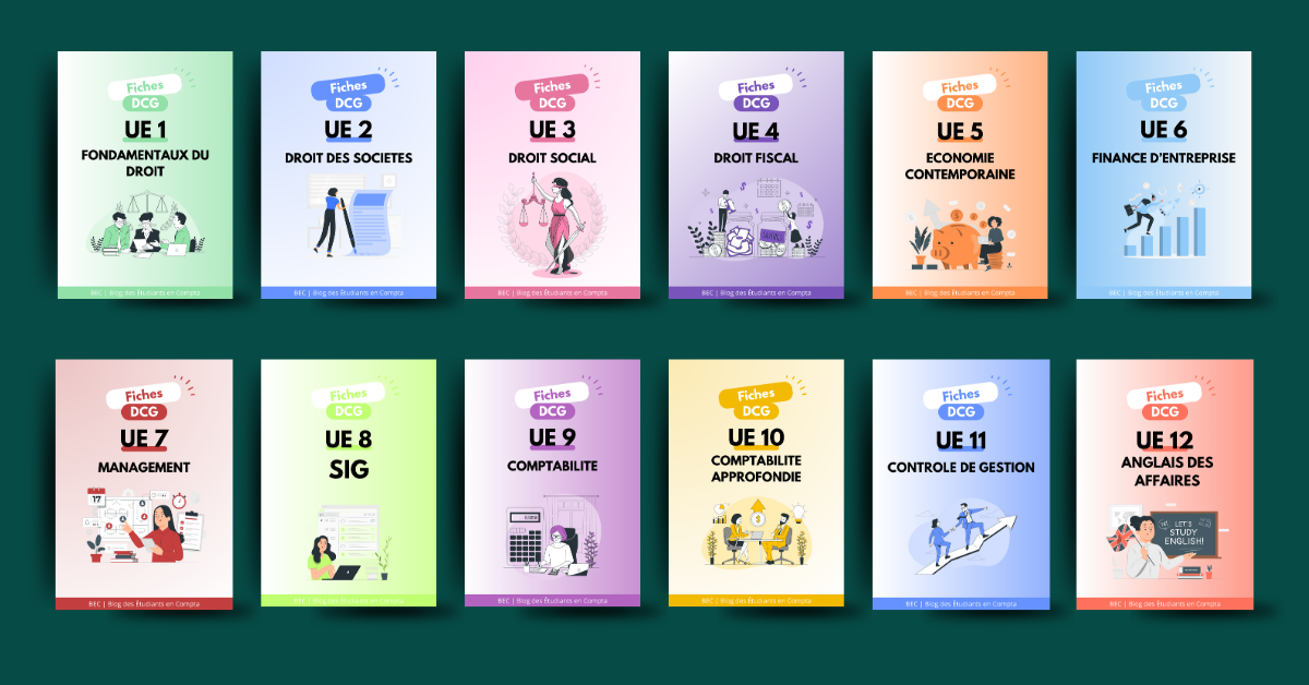 Fiches de révision UE 10 DCG 2023/2024 - Note : 16/20
