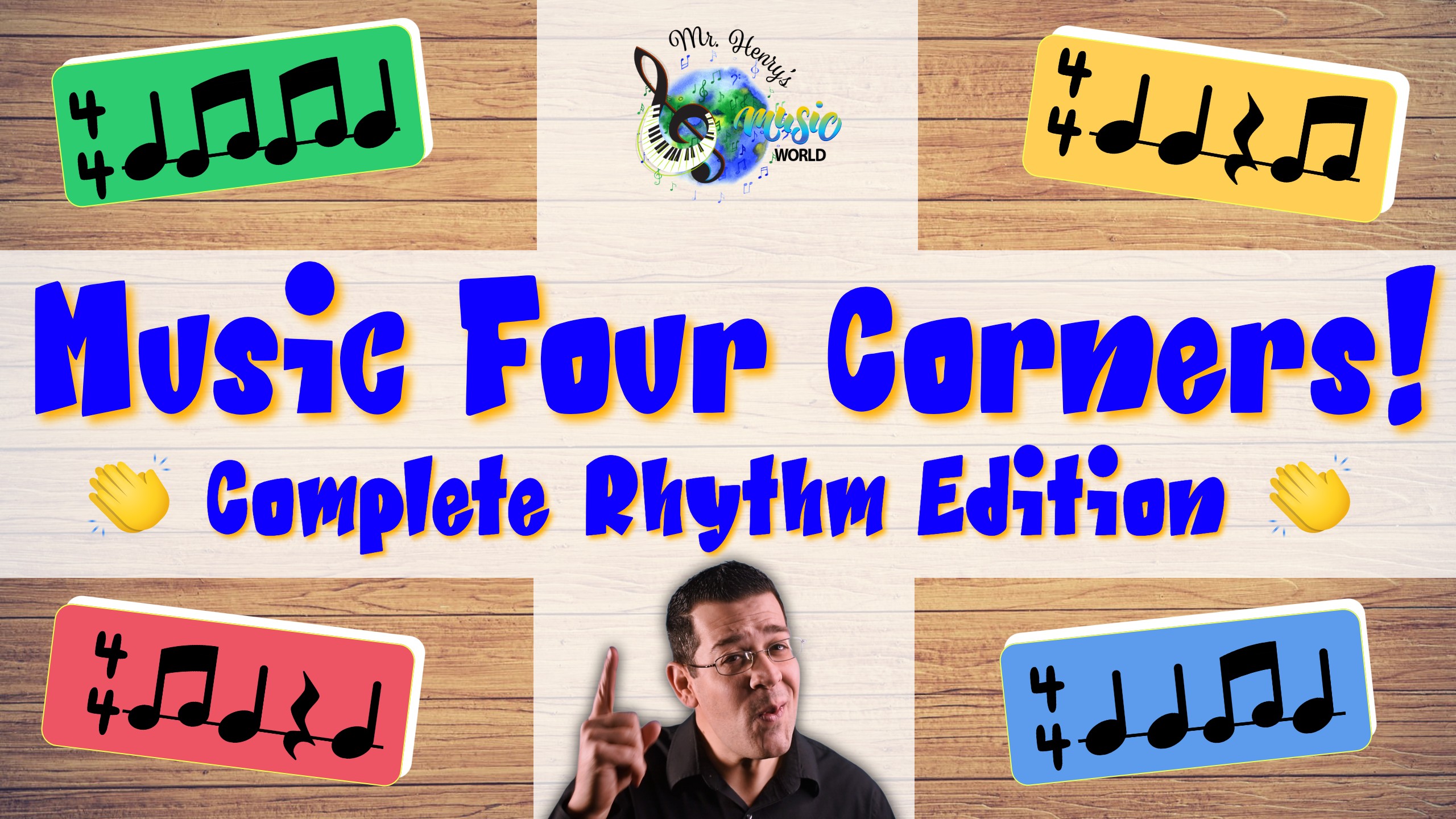 Music Four Corners: Rhythm Edition