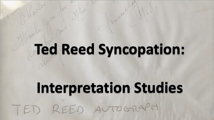 Ted Reed's Syncopation Book: Interpretations (Page 38)