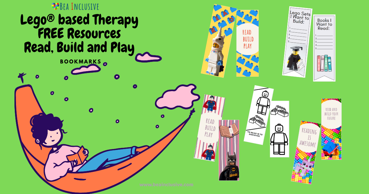 Lego®-themed Bookmarks - FREE Resources