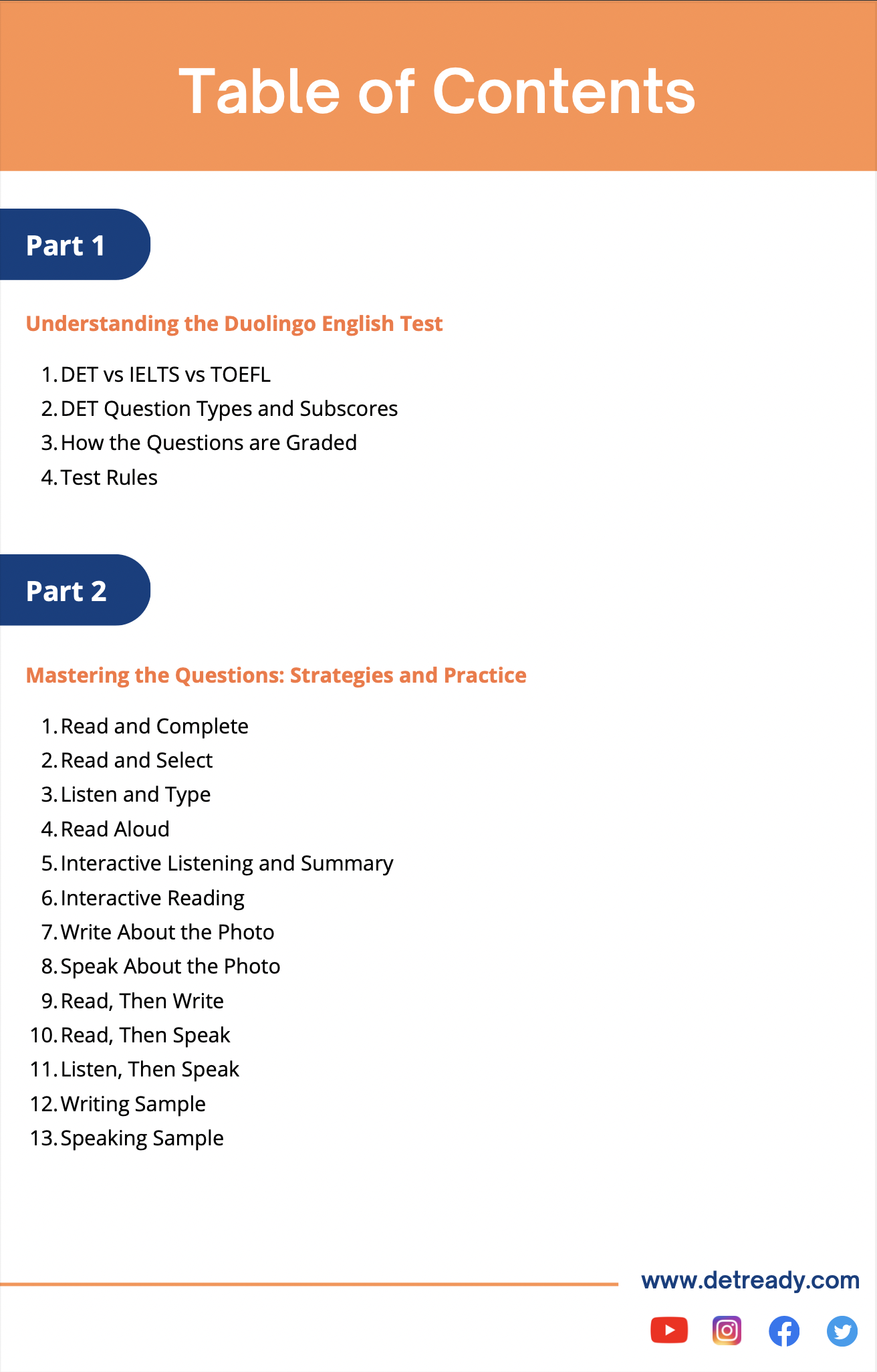 Practice Tests - Duolingo English Test