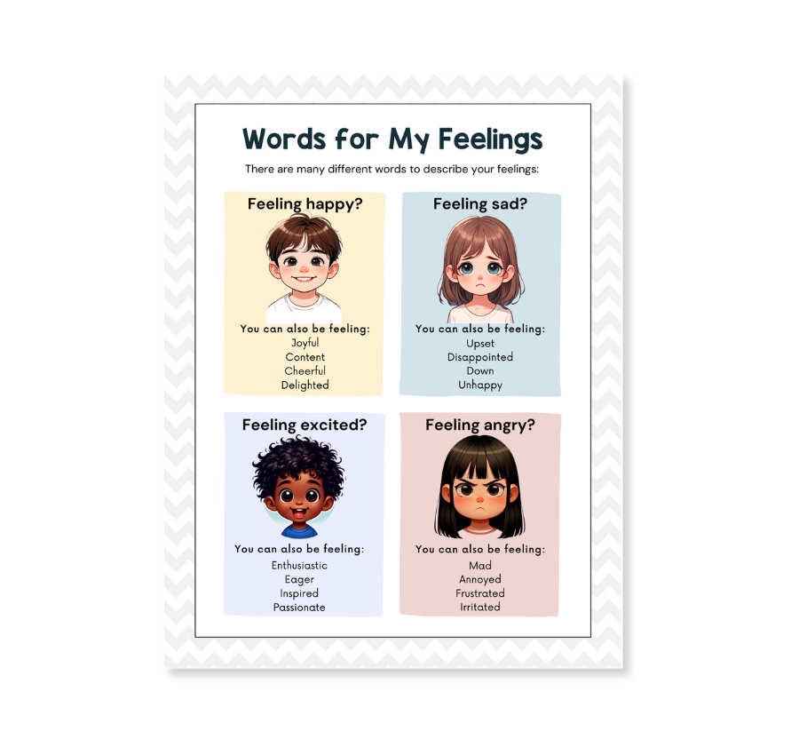 Understanding & Coping With Feelings - Printable Mega Bundle