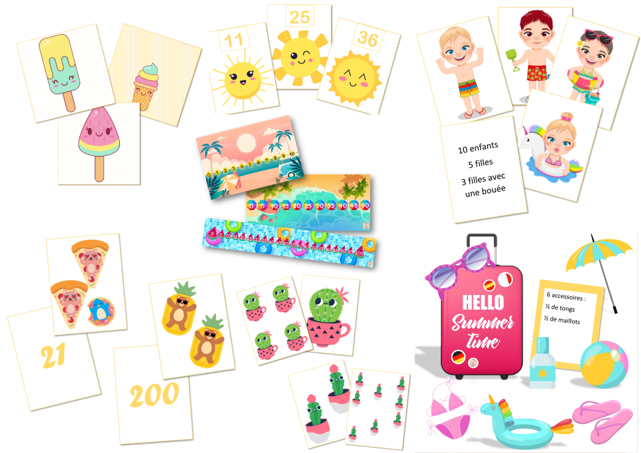 Pack Logico-Maths été