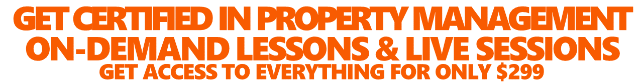 Property Management Training