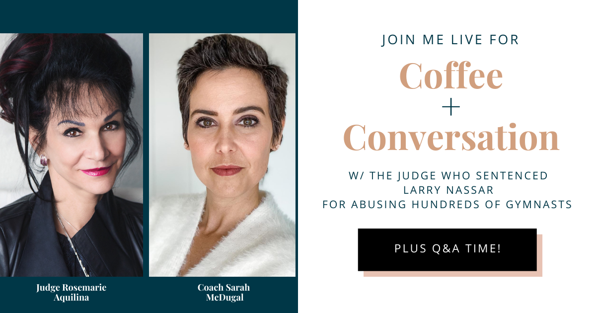 Coffee + Convo | How to Raise Your Voice After Abuse w/ Judge Rosemarie ...