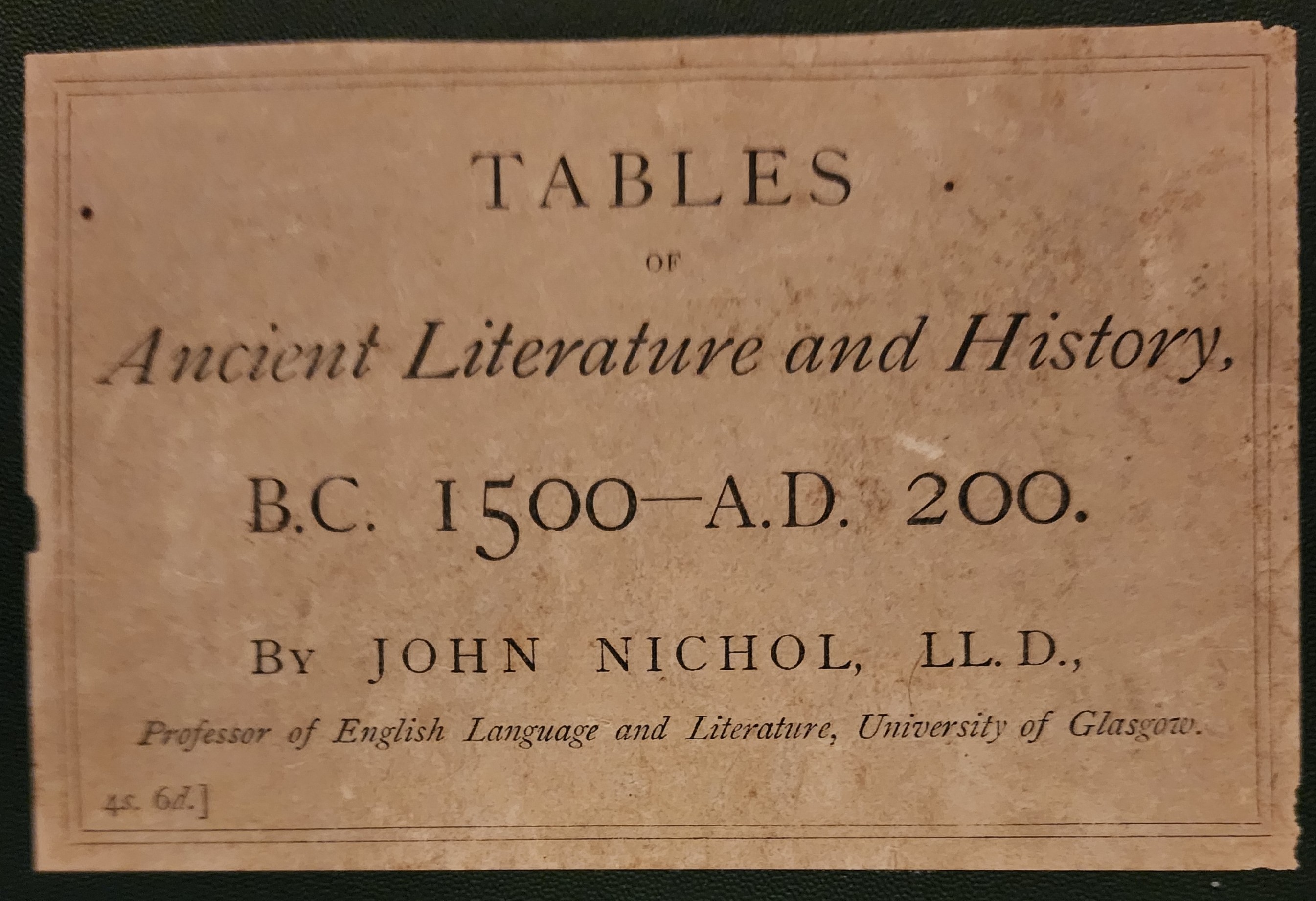 Oldest Surviving Texts Tell Stories Of Resets