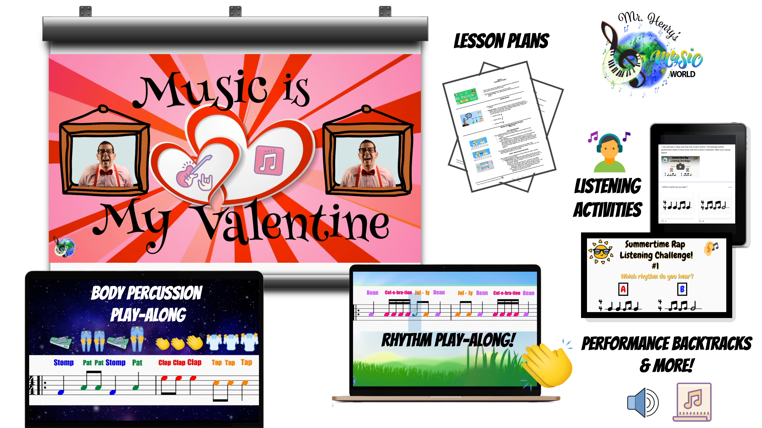 Ultimate FREE Bundle Package from Mr. Henry's Music World
