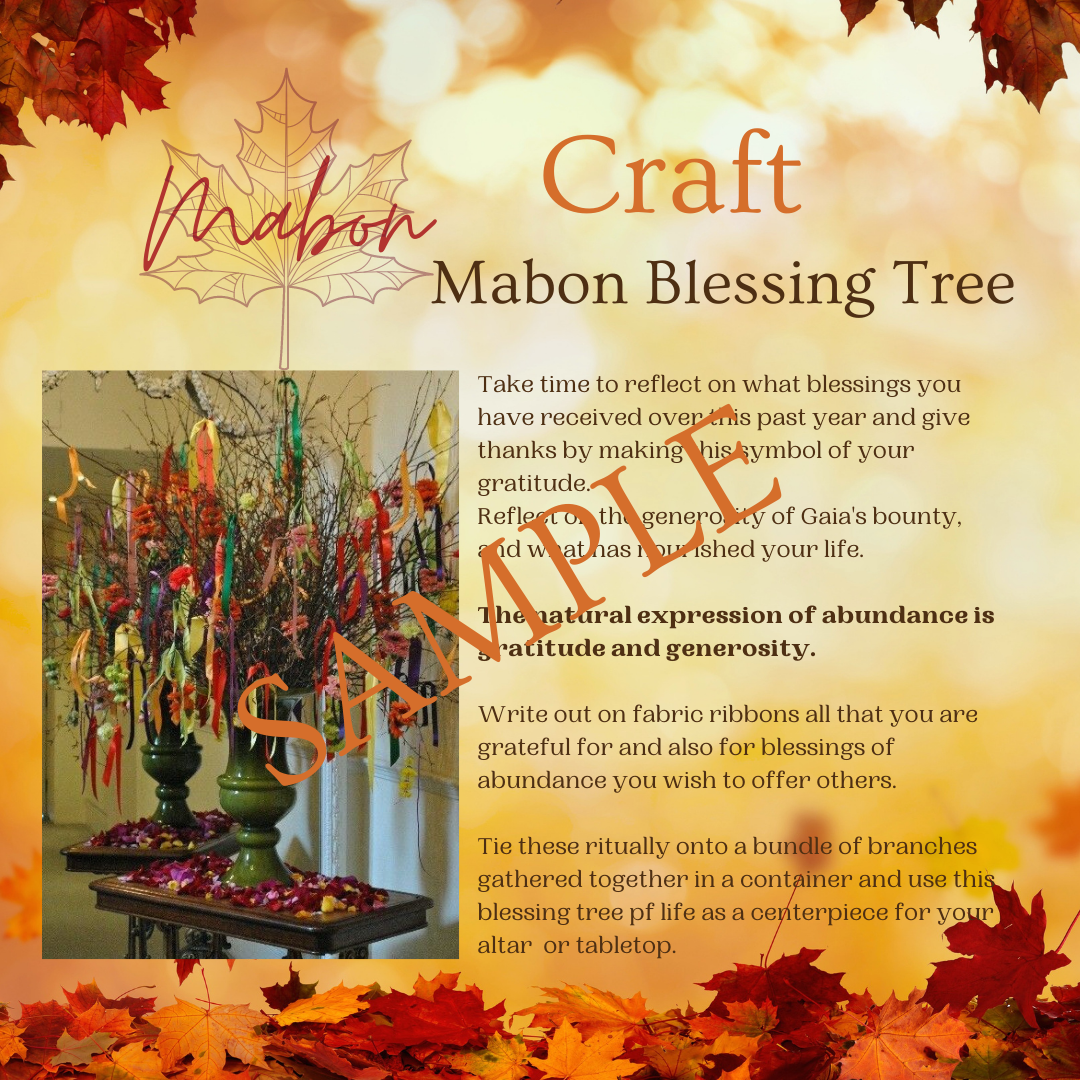 FREE Mabon Guide - How to be in Rhythm with Mother Nature Series