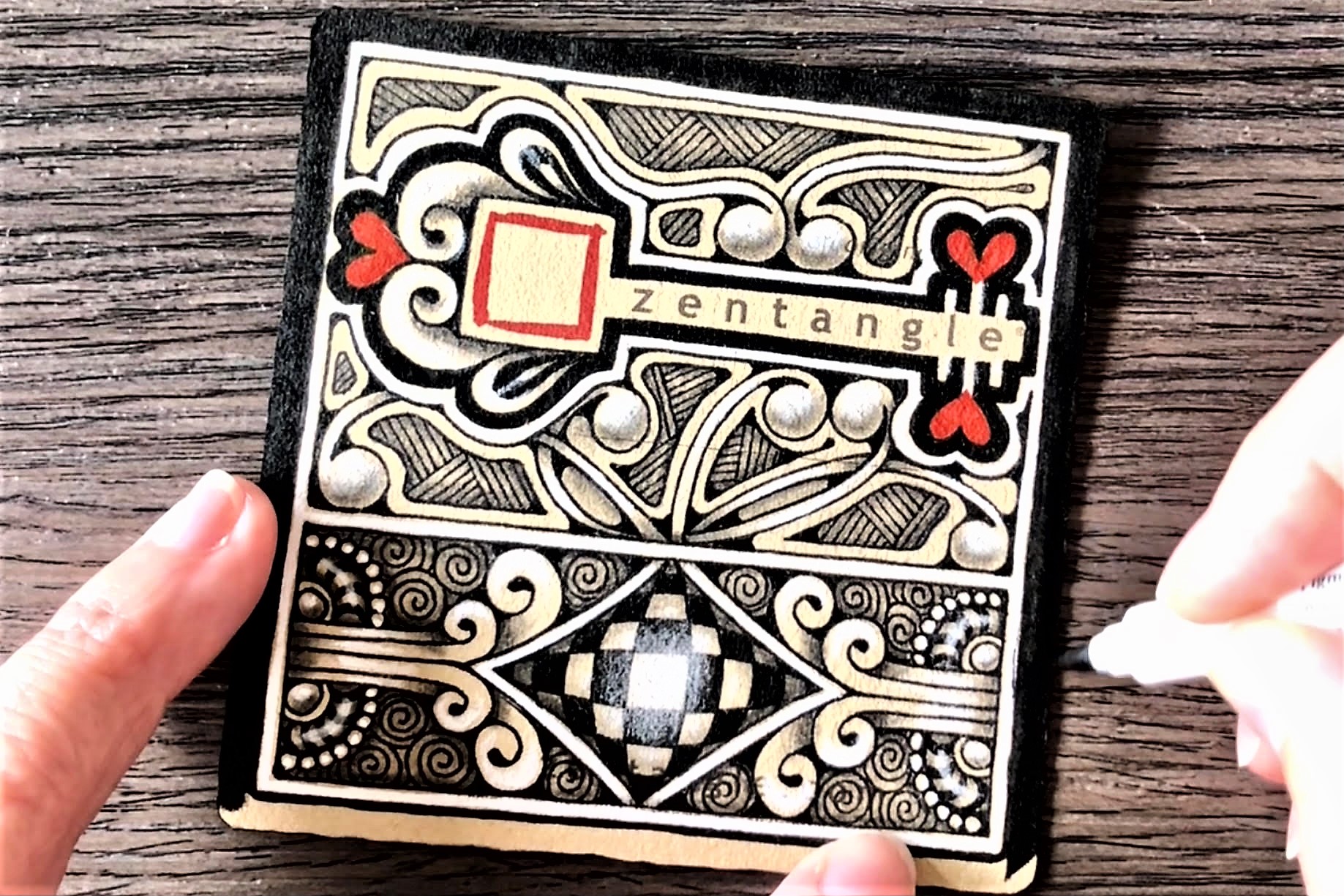 Video Zentangle Art Classes - Zen Linea
