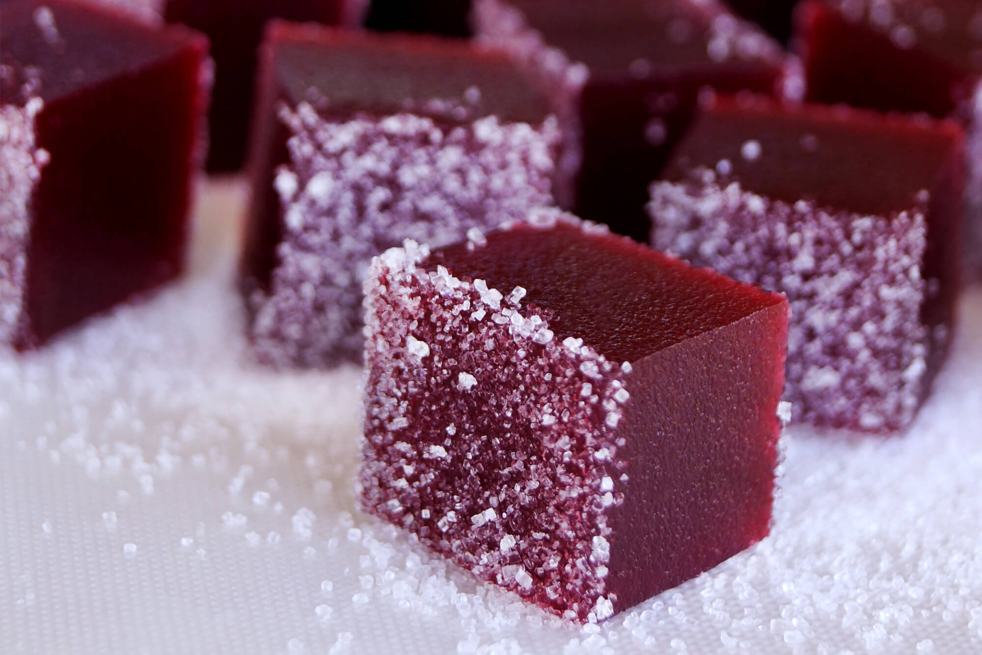 Blackcurrant & Raspberry Pate de Fruit