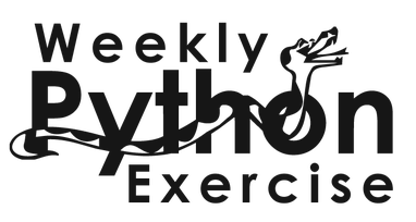Weekly Python Exercise A1: Data structures for beginners