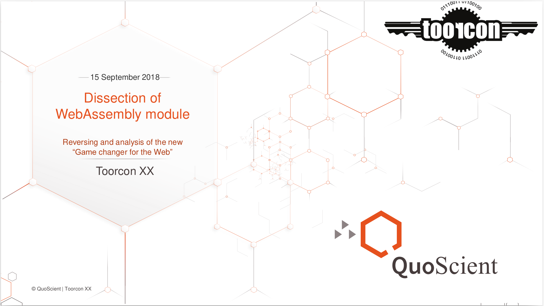 Introduction to WebAssembly Security