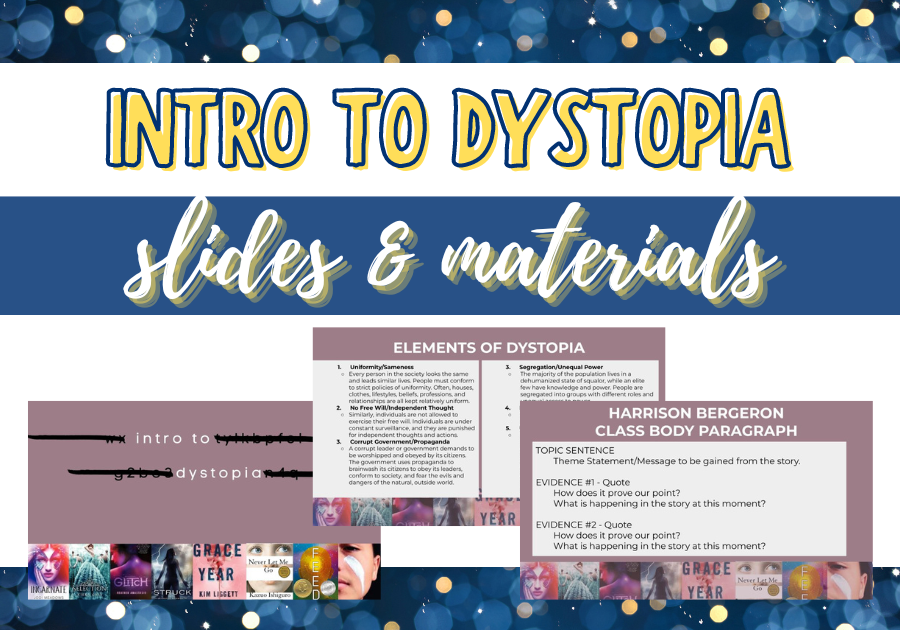 Introduction to Dystopia Mini-Unit Slides & Materials