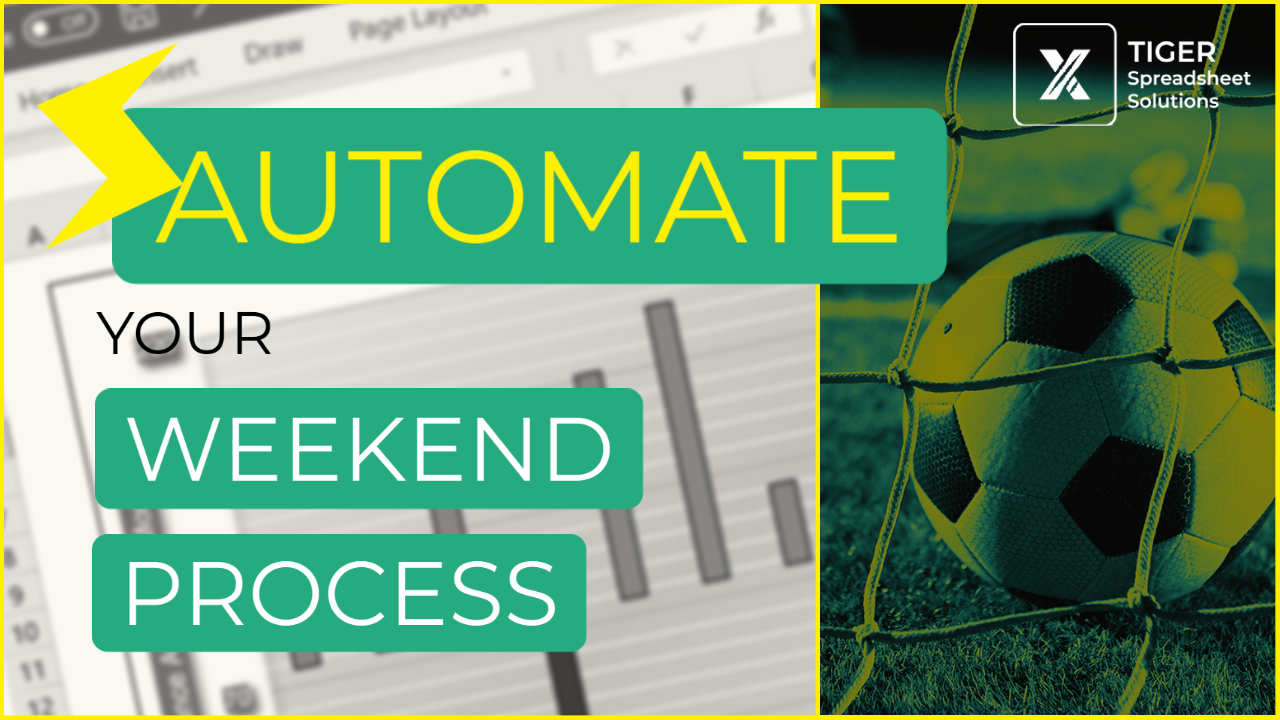 Excel (VBA) For Football Traders - Automate Your Weekend Process