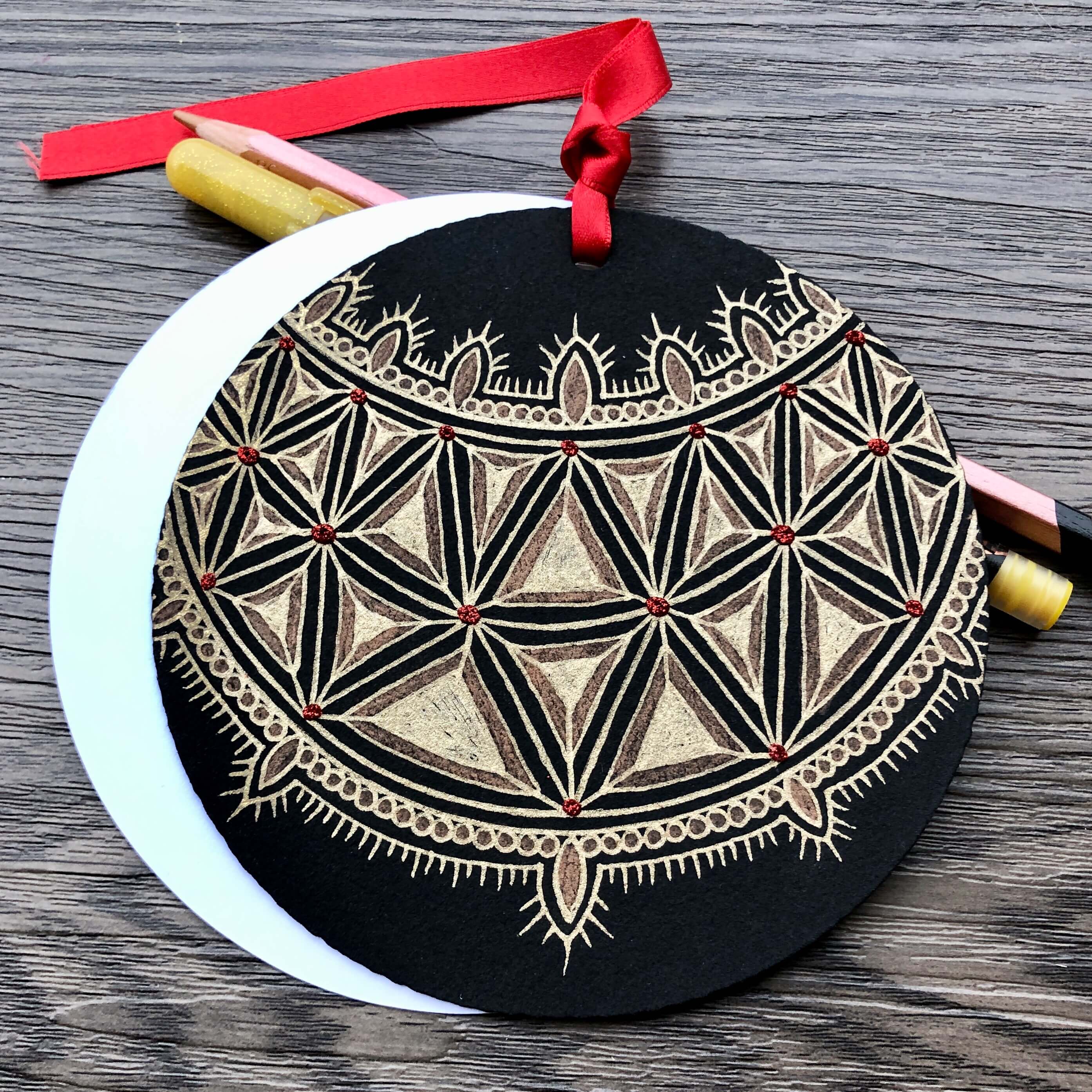 Festive Fragments - Create Christmas Cards with Zentangle