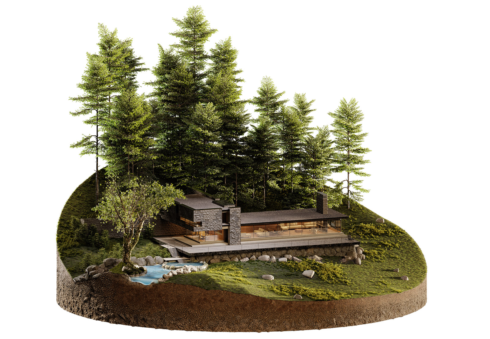 CommonPoint. Masterclass 3d Exterior Lighting