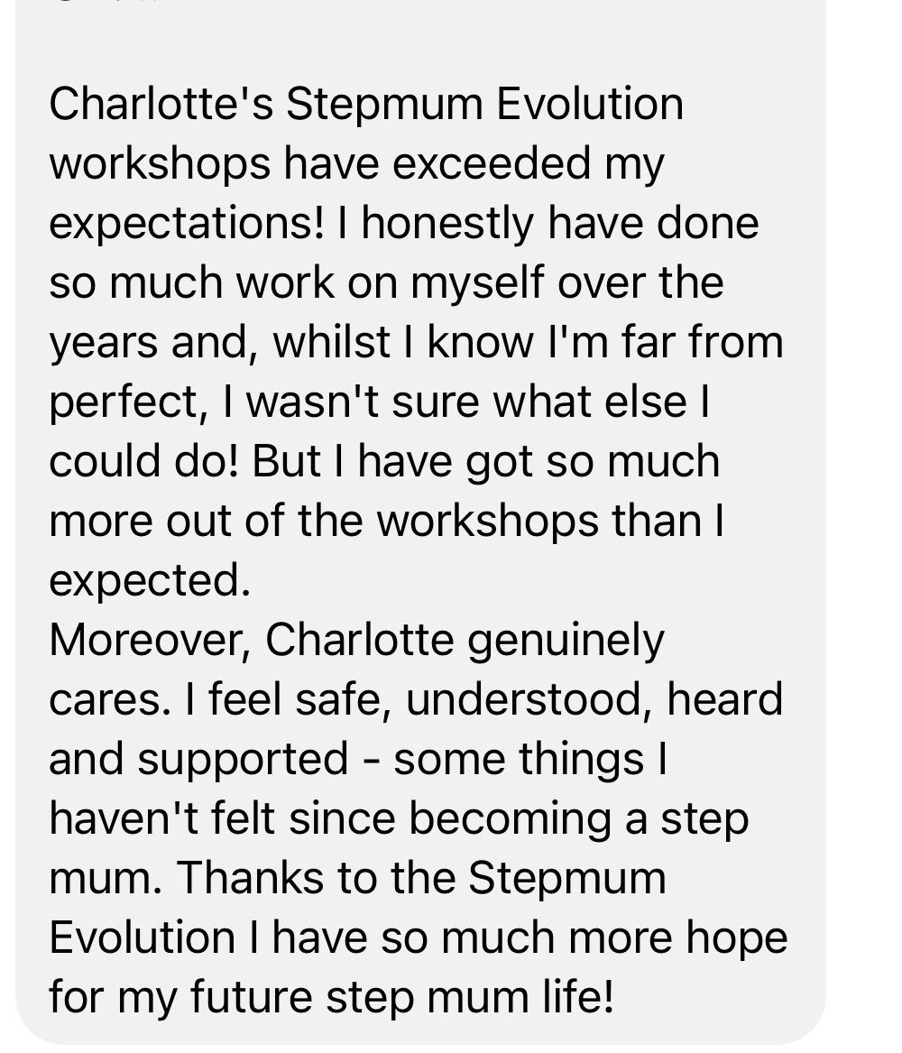 The Stepmum Evolution