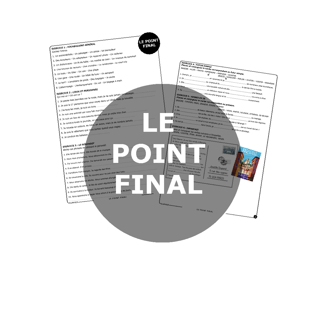 UNITÉ 8 : Voyage et tourisme (A1-A2)