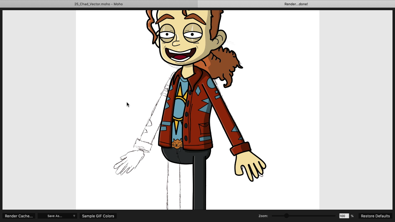 Designing Vector Based Characters in Moho Pro