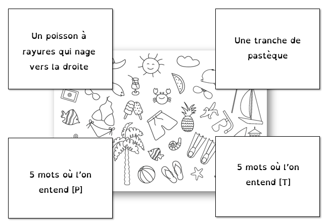 Lis et Trouve Eté - Lecture et compréhension de groupes nominaux ...