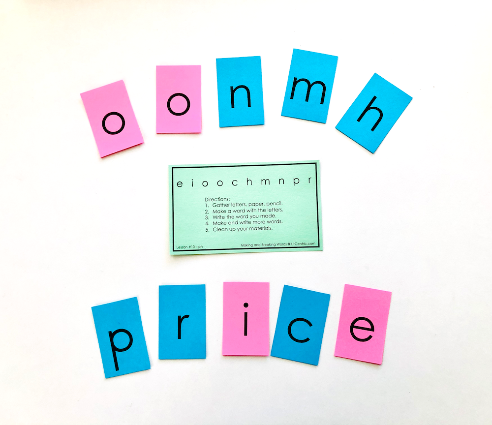 Making and Breaking Words