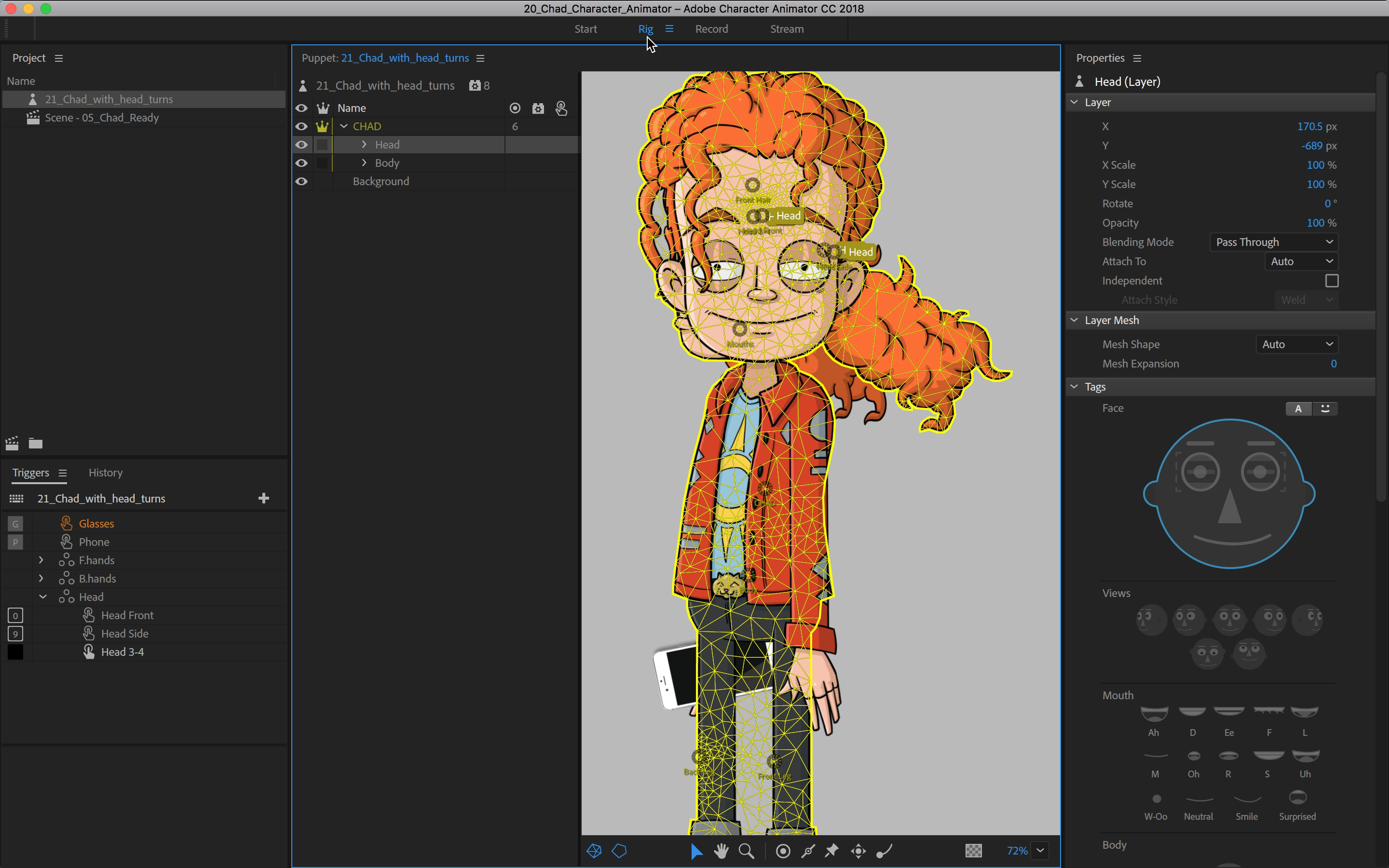 Animating with Adobe Character Animator (2018 Ed