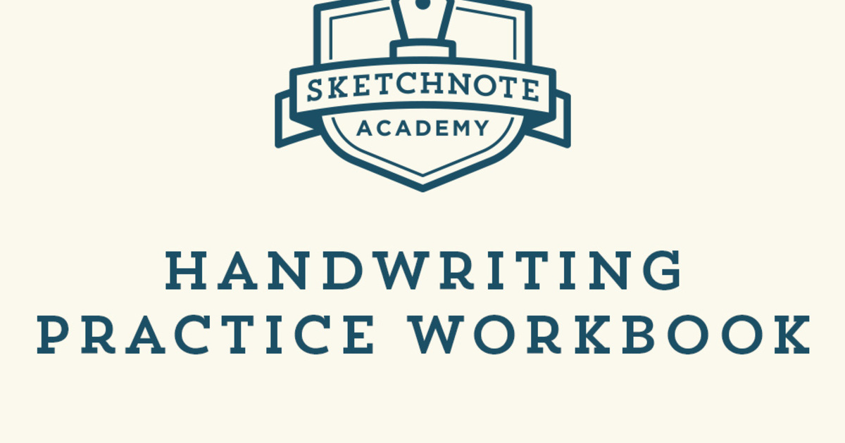 Handwriting Practice Workbook