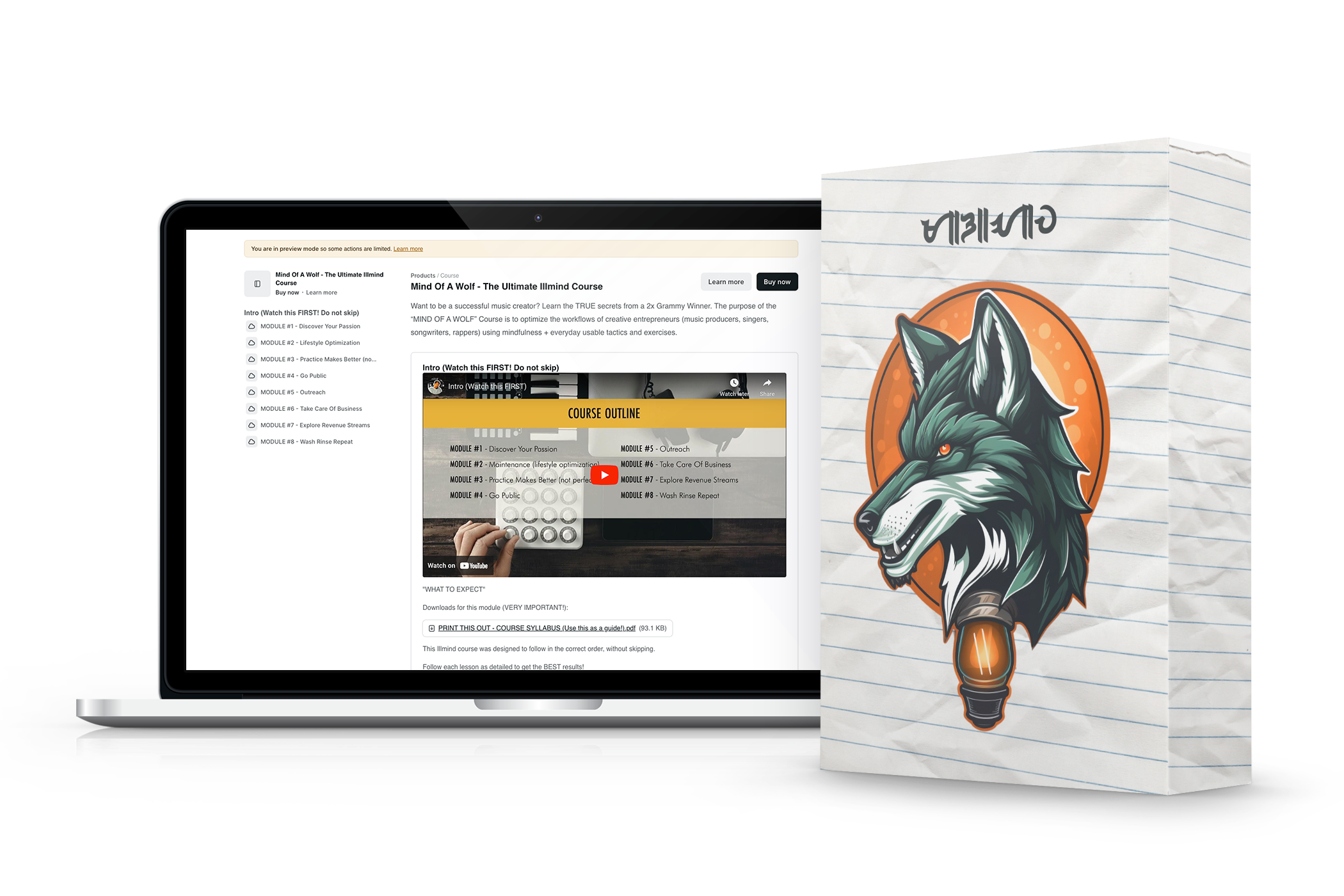 Mind Of A Wolf - The Ultimate Illmind Course