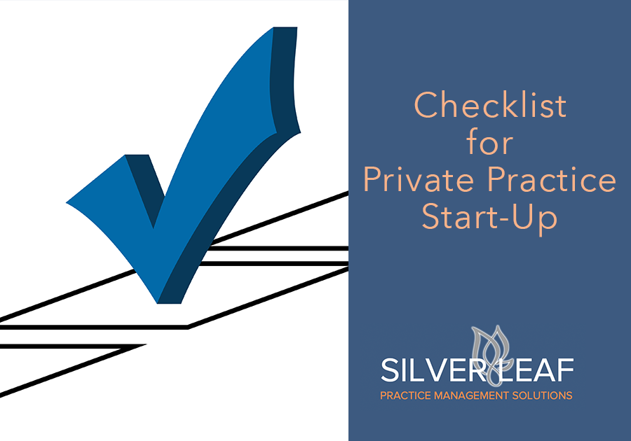 Checklist for Private Practice Start-Up