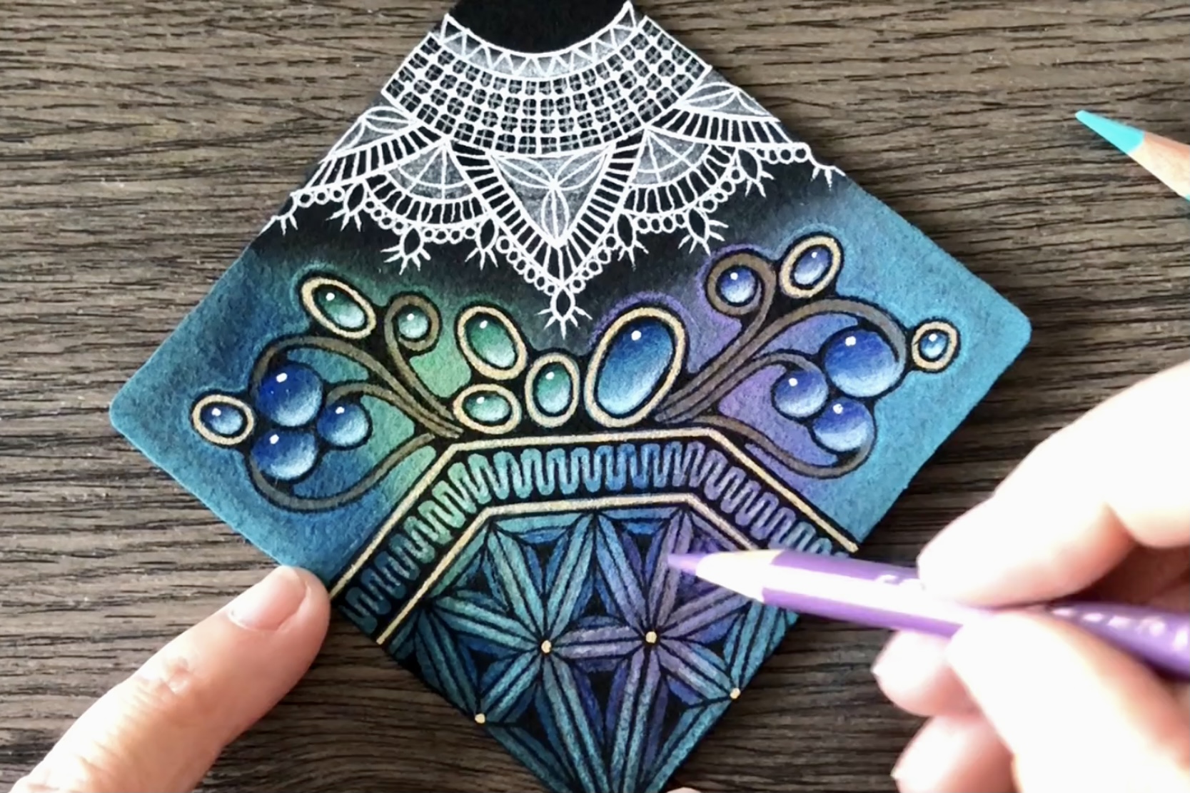 Video Zentangle Art Classes - Zen Linea