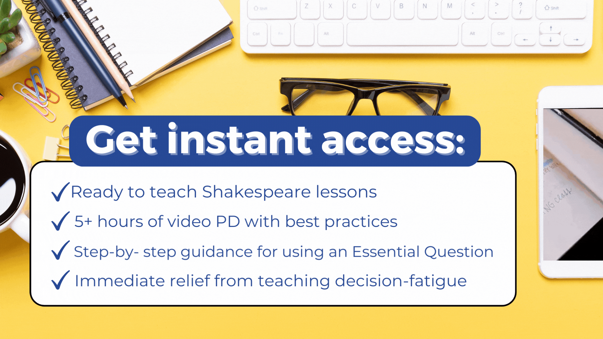 Teaching Shakespeare: The Basics