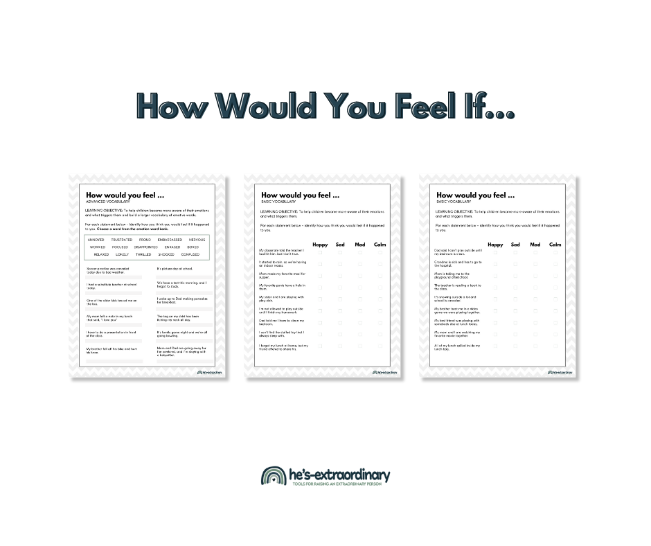 Understanding & Coping With Feelings - Printable Mega Bundle