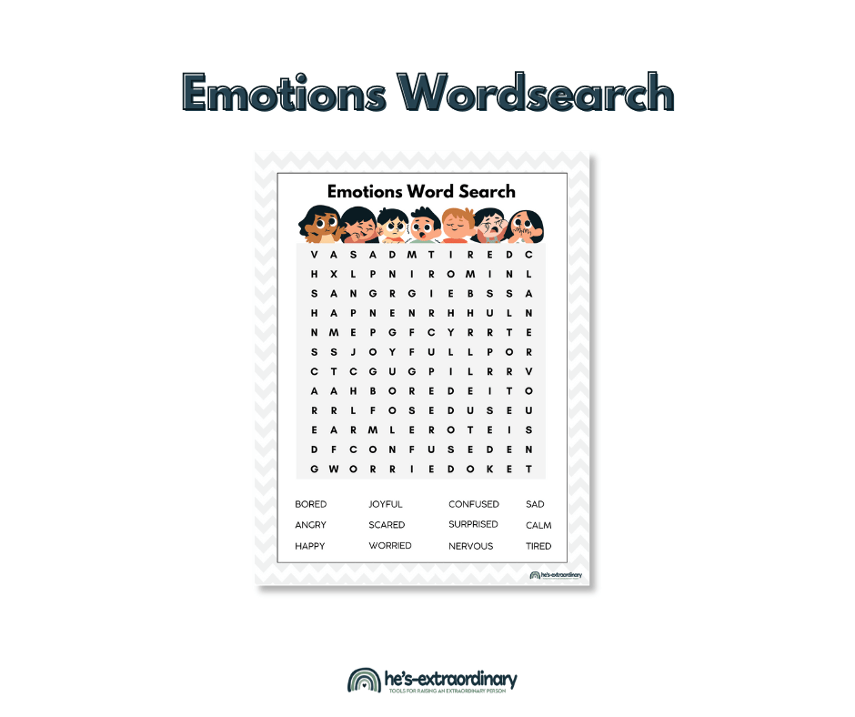 Understanding & Coping With Feelings - Printable Mega Bundle