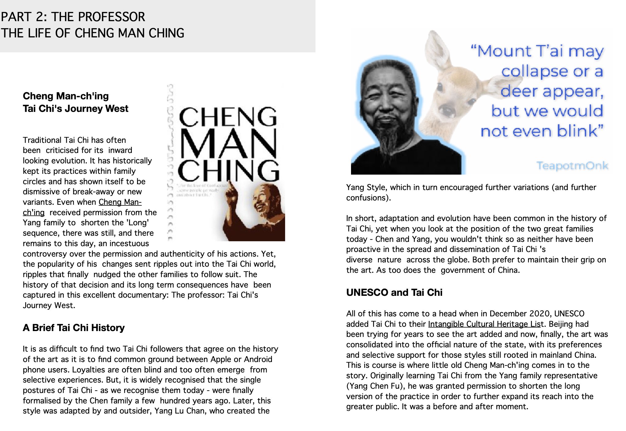 Free Cheng Man Ching Tai Chi PDF